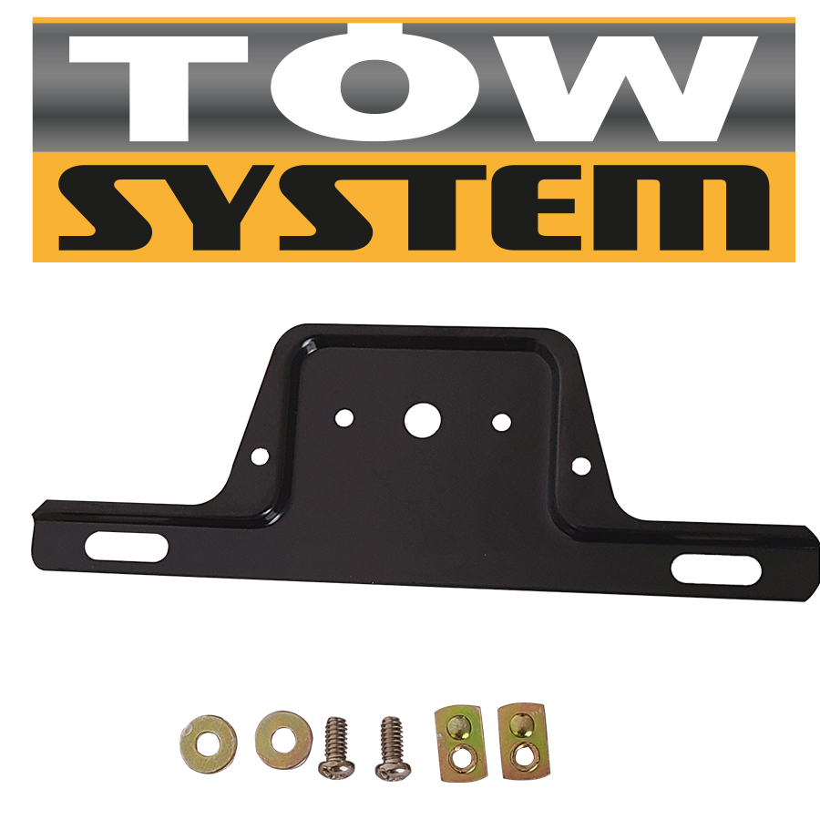 SUPPORT DE PLAQUE METAL+ BOULON - Multivéhicules de la Capitale
